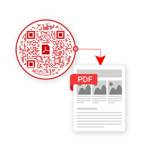 ساخت qr code برای فایل pdf و word و ... | کیوآرگرافی